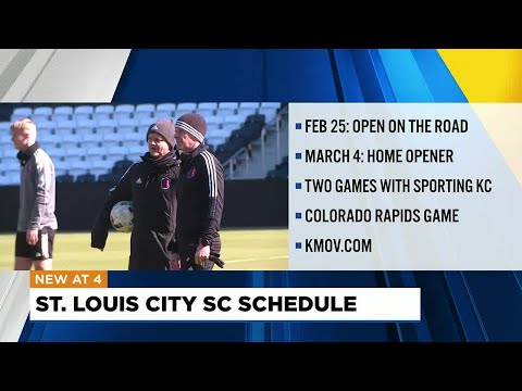 St. Louis CITY SC’s schedule released