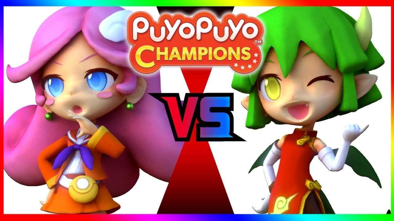 Puyo Puyo Champions - Raffina (me) vs Draco Centauros (Puyo Puyo 2)