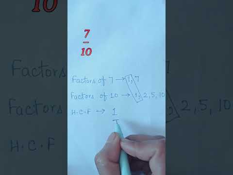 How to know the simplest form of a fraction /Learning Will