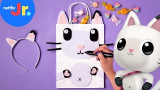 Diy Pandy Candy Treat Bag & Costume Ears Craft For Kids | Gabbys ...