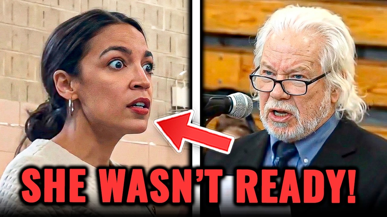 AOC LOSES IT After Trump Supporter’s Question Corners Her in Public