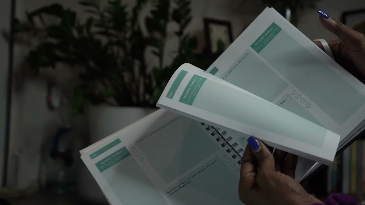 SELF REFLECTION JOURNAL FLIP THROUGH