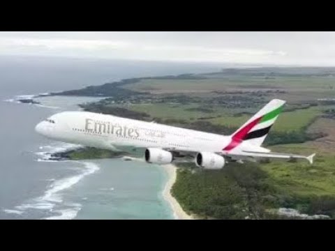 Guy Flys Drone Next To A380