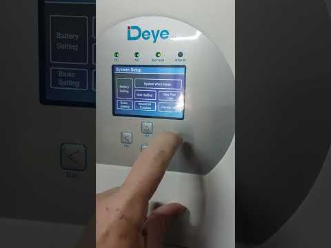 How to export power into grid Deye inverter