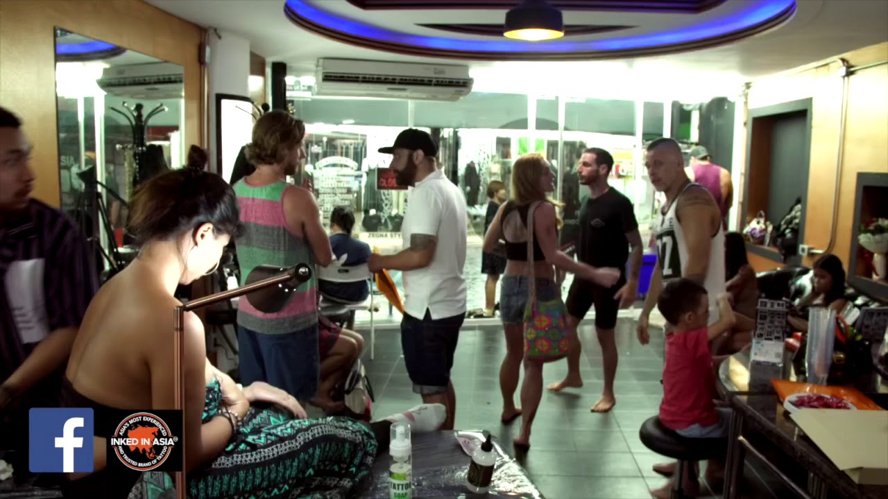 INKED IN ASIA | Phuket's most exciting Patong Tattoo Shop