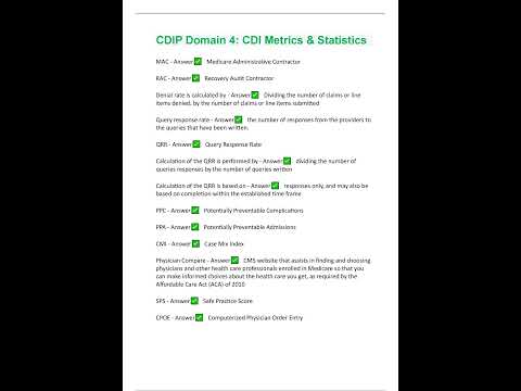 CDIP DOMAIN 4 CDI METRICS EN STATISTICS