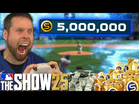 I bought 5 MILLION STUBS on MLB the Show 25
