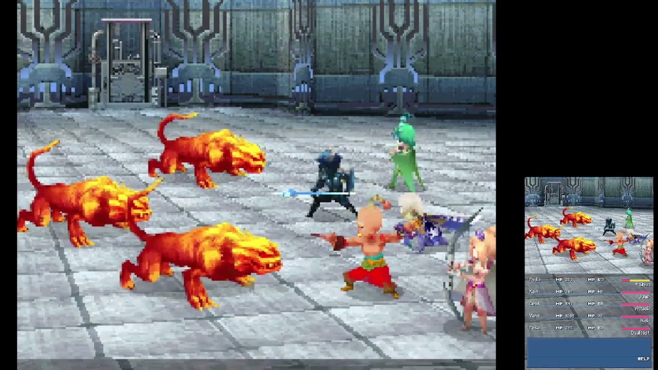 Final Fantasy IV DS Episode 34 - Ice Weapons!
