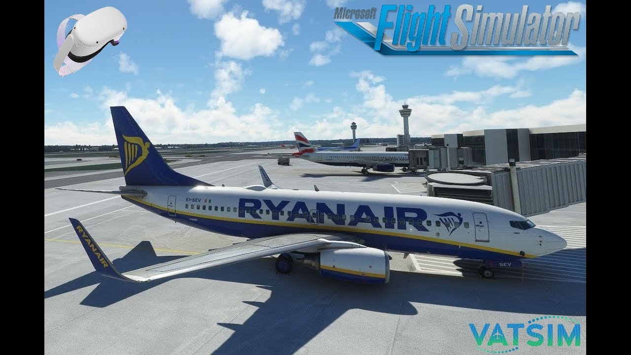 PMDG 737 in VR with VATSIM Dublin to Gatwick - World Photographer & Screenshots - Microsoft ...