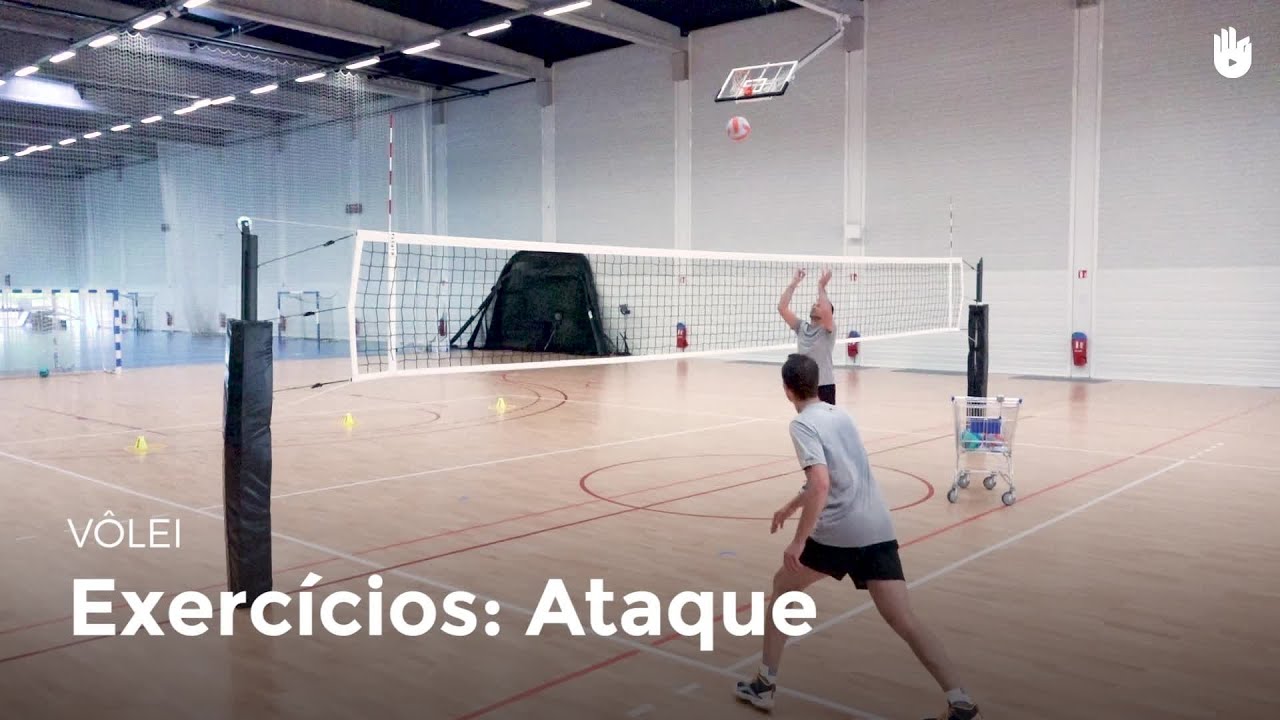 Exercícios: ataque - Jogar vôlei | Sikana