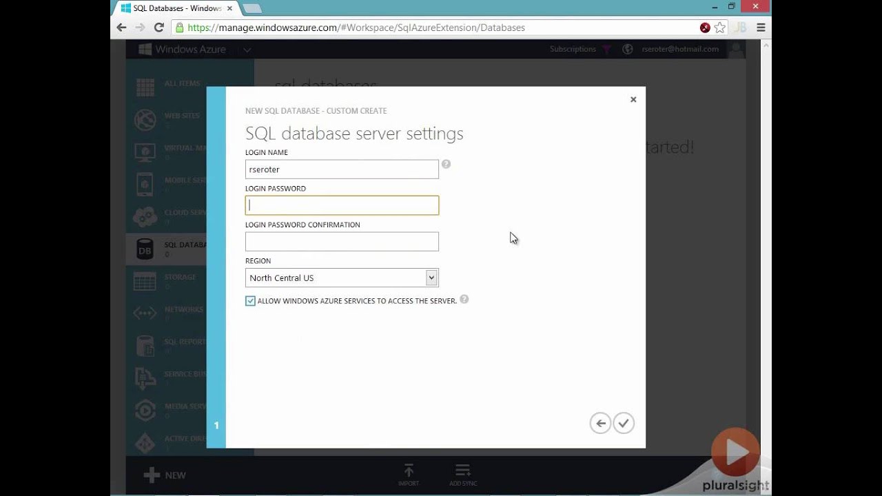 Launch your SQL database into the cloud