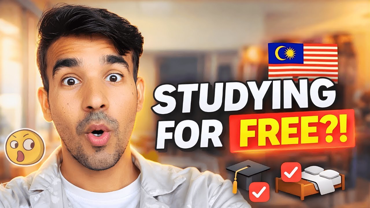 I Study in Malaysia for FREE 🇲🇾 | Full Scholarship, Real Student Life & Expenses