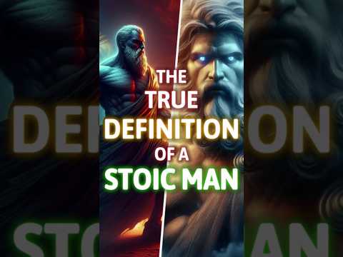 THE TRUE DEFINITION OF A STOIC MAN ????