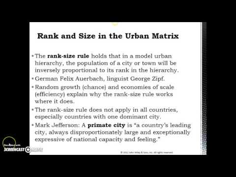 Where are cities located & why?