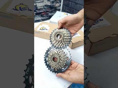 Shimano Mega Range VS Shimano Normal Freewheel#shortvideo #cycle