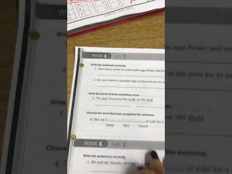 Daily Language Review Week 4
