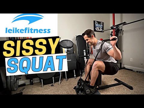 Leike Fitness Sissy Squat Machine Review
