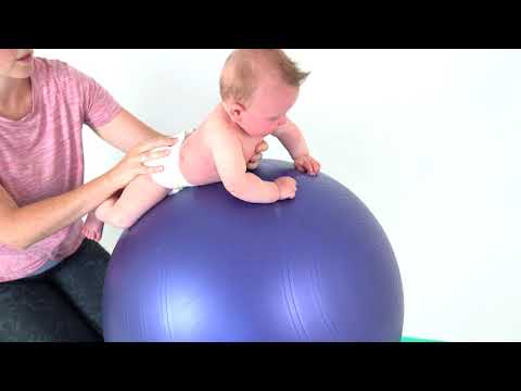 Baby Development | Torticollis | Neck Strengthening Prone SB