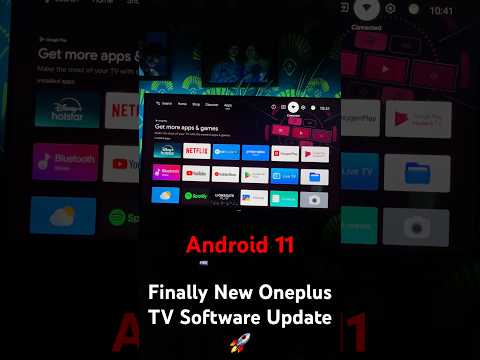 Oneplus TV Q/U series New Software update Android 11 Tv One Plus 55 Tv #oneplustv #oxygenos #shorts