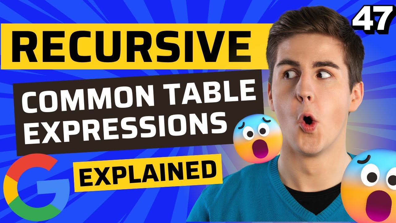 Advanced SQL: Recursive CTEs Explained with GOOGLE Interview Question - Data Science | Leetcode 1270