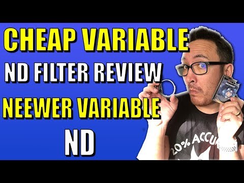 Cheap Variable ND Filter Review - Neewer Variable ND