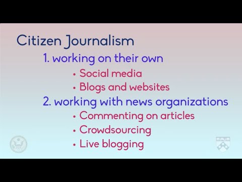 Citizen Journalism