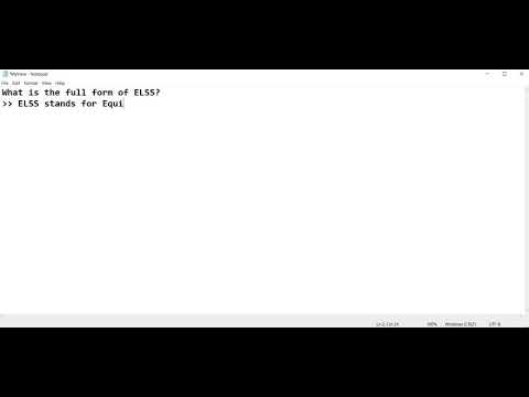 What is the full form of ELSS |Stock Market|