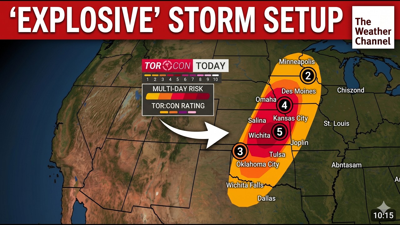 'Explosive' Storm Setup: Jim Cantore Breaks Down Multi-Day Weather Threat