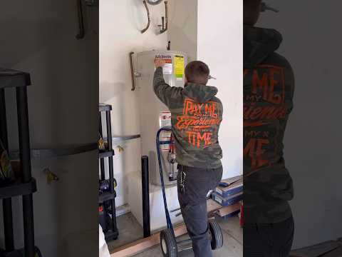 water heater install. a few free tips for ya #plumber #plumbing #propress #soldering #diy #repair