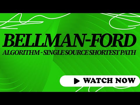 Bellman-Ford Algorithm - Single Source Shortest Path | Dynamic Programming