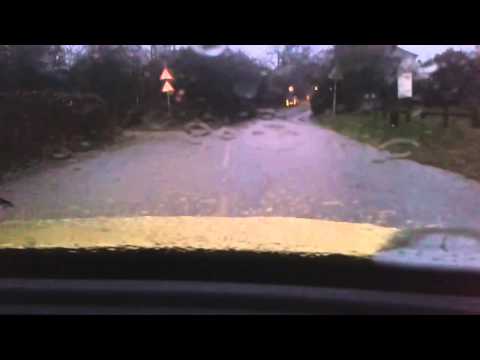 Flooding at Ashey Road, Ryde - Island Echo