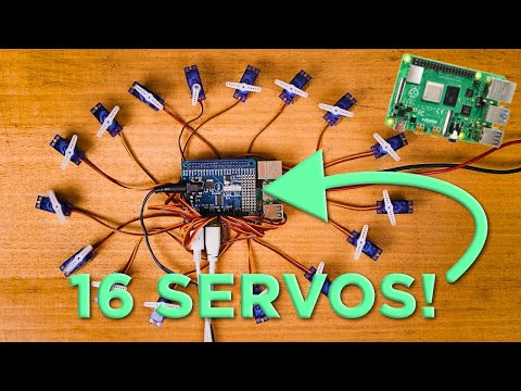 Setting up and Using the Adafruit 16-Channel Servo HAT for Raspberry Pi - Video Tutorial Australia