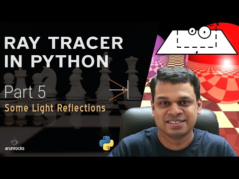 Building a Ray Tracer in Python - Part 5 (Some Light Reflections)
