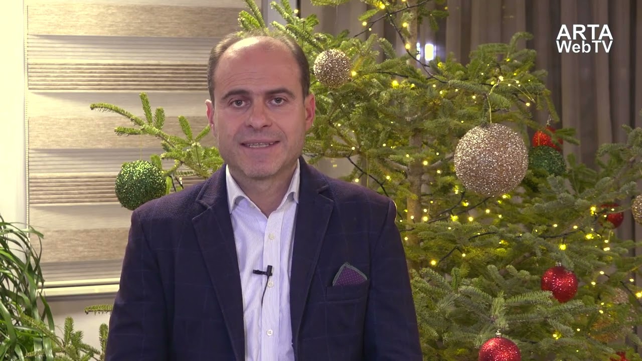 Χριστουγεννιάτικες ευχές από το Δήμαρχο Αρταίων, Χριστόφορο Σιαφάκα ...