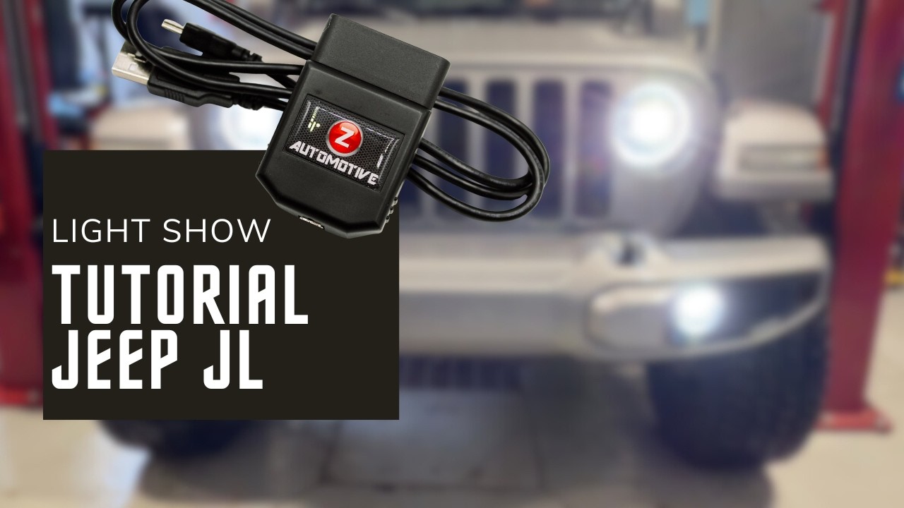 How to Unlock & Use ALL Light Shows on the Tazer JL Mini | 6 Presets + 1 Custom (Jeep Wrangler JL)