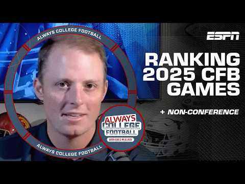 The top 10 non-conference games of 2025! | Always College Football