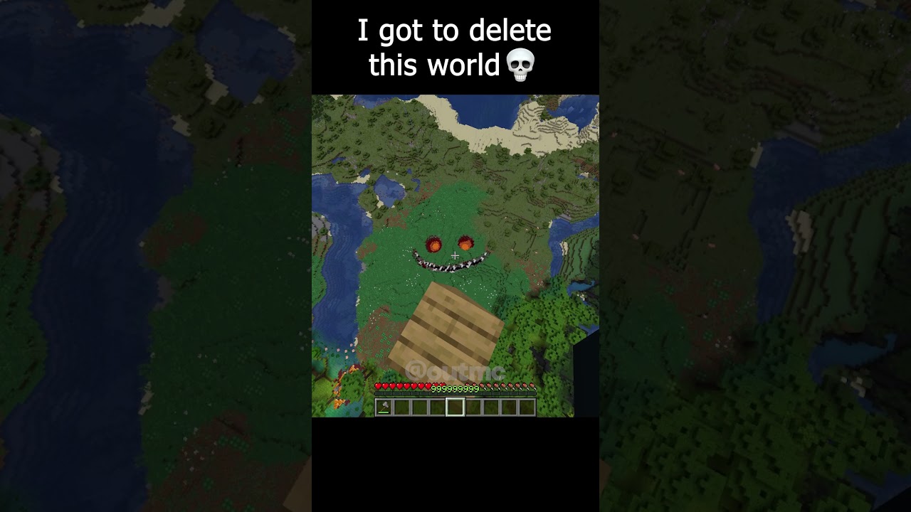 Minecraft scariest seed...