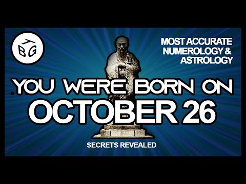 Born On October 26 | Numerology and Astrology Analysis