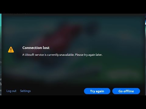 Fix Ubisoft Connect A Ubisoft service is currently unavailable please try again later