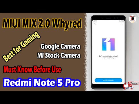MIUI MiX 2.0 whyred Android 9 Pie Based on MIUI 11 for Redmi Note 5 Pro | Review and How to Instal |