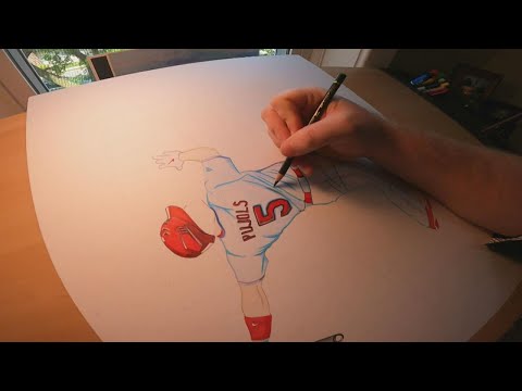 My Lou: Cardinals fan expresses his love of baseball through art