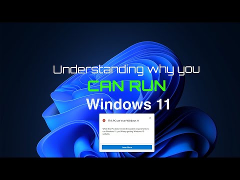 WHY THE WINDOWS 11 PC CHECK TOOL IS LYING TO YOU AND UNDERSTANDING WINDOWS 11 AS A DIY USER