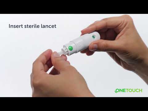 Using your OneTouch® Delica® Plus lancing device