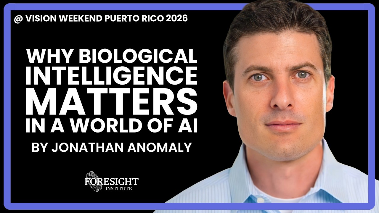 Jonathan Anomaly | Why Biological Intelligence Matters in a World of AI  @ VW Puerto Rico 2026