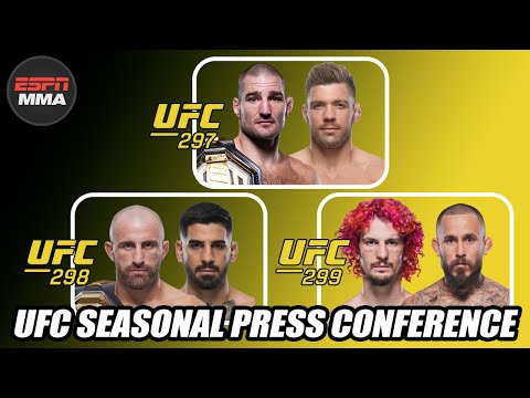 UFC Seasonal Press Conference LIVE | ESPN MMA