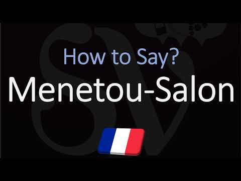 How to Pronounce Menetou Salon? French Loire Wine Pronunciaiton (Sauvignon Blanc)