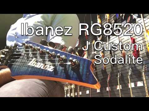 Ibanez RG8520-SDE J.Custom Guitar 6-String Sodalite [Outlet] | Reverb