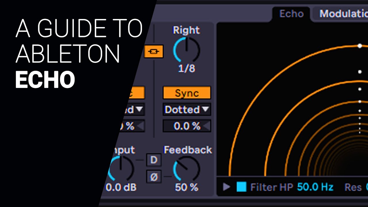 A guide to the Ableton ECHO complete walkthrough tutorial