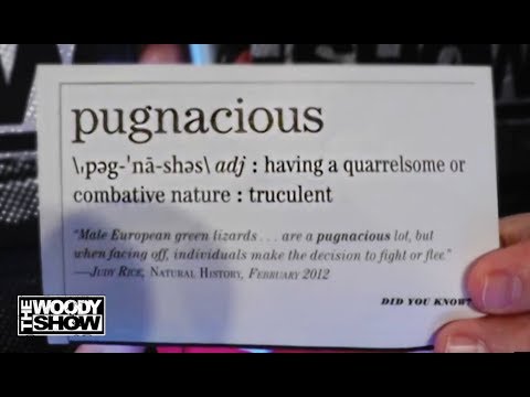 Word of the Day: Pugnacious