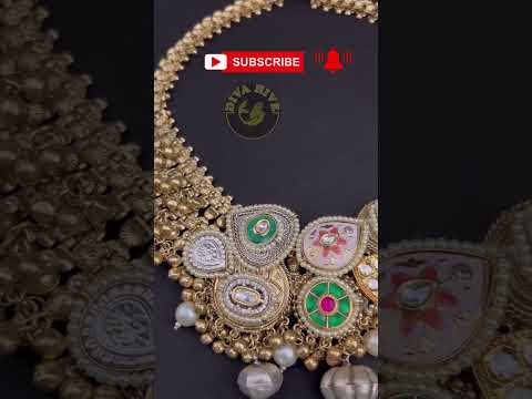 Contemporary design | 22K Gold Plated Indian Jewelry Collection | DivaHive USA | New Design